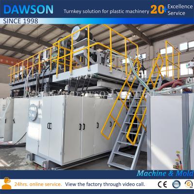 Cina Fabbrica Diect PP PE ABS Auto Ricambi Plastica Airbox Fuoco di aspirazione 3D Blowing Molding Machine in vendita