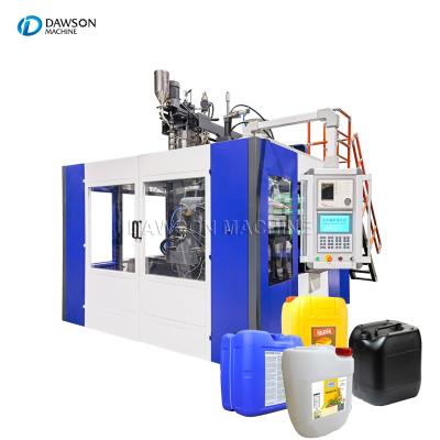 China Extrusion Blow Molding Machine 20 25 30 Liter Plastic Car Oil Jerrycan Thicken Chemicals Fuel Tanks Manufacturing System for sale