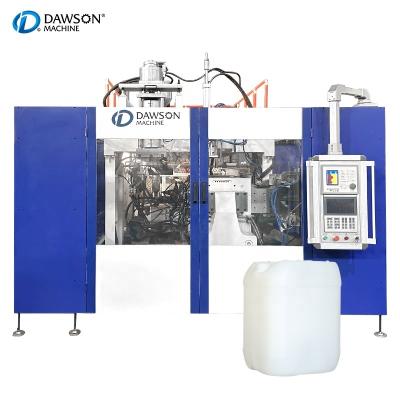 China 660 Millimeter Mold Platen Size 270 Kilonewton Clamping Force Fully Automatic 20 Liter Plastic Jerry Can Extrusion Blow Molding Machine for sale