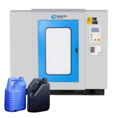 China Water Consumption 80 LMIN Extrusion Blow Molding Machine Mold Platen Size 320 MM Ideal for 0-5L Oil Bottle Manufacturing for sale