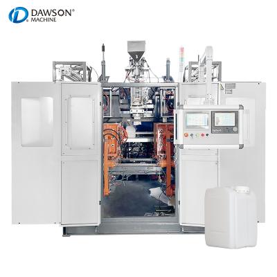 China Die head number 1 2 3 4 Plastic 5L 10L Litter Liquid Canister Pesticide Bottle Blow Molding Making Machine Mold platen size 490 for sale