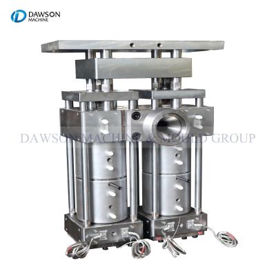 China Monolayer Continuous Type Extrusion Blow Molding Machine Die Head for Max 2L HDPE Bottles with Mirror Polish Surface for sale