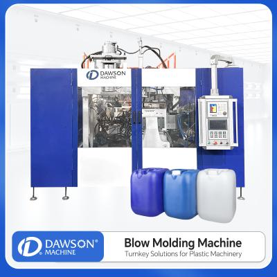 China 20 Liter 25 Liter Plastic Jerry Can Blow Molding Machine Extrusion Blow Making Machine for sale