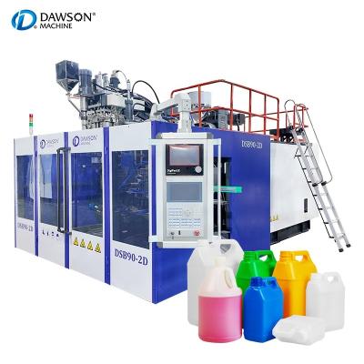 China HDPE 5 Gallon Jerry Can Blow Molding Machine with Automatic Operation and 130 kg/h Output for PVC PE ABS EVA PP Plastic for sale