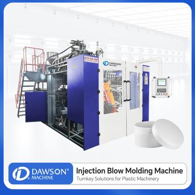 China HDPE Food Grade Wide Mouth Jars and Containers Blow Molding Machines for Single Station 5-Head Blow Molder for sale