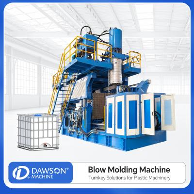 China 1000L Capacity Extrusion Blow Molding Machine with Accumulator Head Design for High Productivity IBC Tank Production for sale