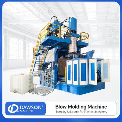 China 1000L High Productivity Extrusion Blow Molding Machine with Accumulator Head Design for IBC Tank Production for sale