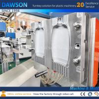 China Double Die Head Extrusion Blow Molding Machine for 540ml Automatic Plastic Bottle Making for sale