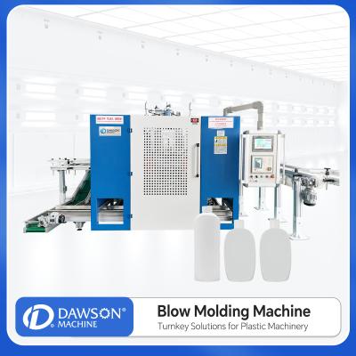 China 540ml Double Station Double Die Head Extrusion Blow Molding Machine for Baby Powder Bottles for sale