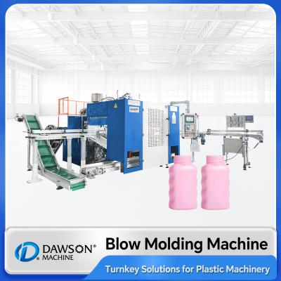 China High Output Automatic Double Station Blow Molding Machine with Twin Die Head Technology for sale
