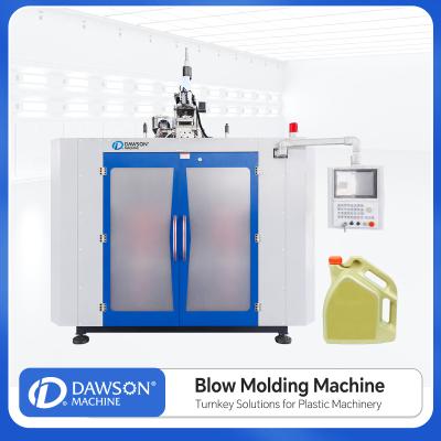 China Automatic 4L HDPE Plastic Bottle Making Machine Extrusion Blow Molding Equipment for sale