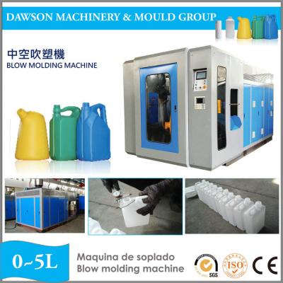 China HDPE 2L 5L Oil Barrel Auto Deflashing Jerry Can Water Bottle Making Extrusion Blow Molding Machine for sale