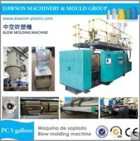 China 5 Gallon PC Water Bottles Full Automatic Blow Moulding Machine 25L Capacity 82mm Screw for sale
