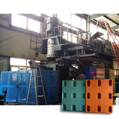 China Cheap Heavy Duty Plastic Pallet Crate Boxes Making Machinery 150 Accumulation Style Blow Molding Machine for sale