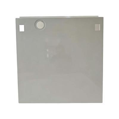 China High-Gloss AL5052-H32 Aluminum Enclosure Panel with Sky White Powder Painting for Semiconductor Inspection Equipment for sale