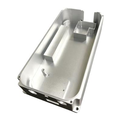 China Natural Machined Aluminum Finish Precision CNC Machined Aluminum Enclosure Base for sale