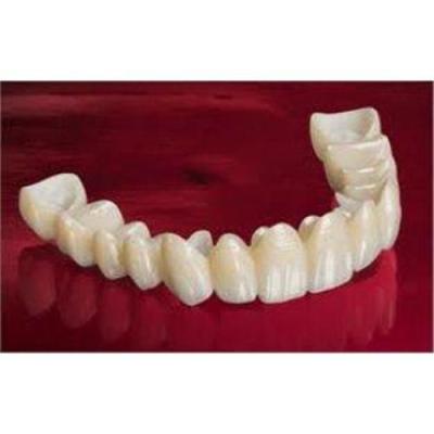 China Esthetical Toughness Ceramic Dental Zirconia Crowns With CAD / CAM Systems for sale