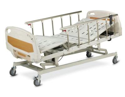 China Anti-Rust Intensive Care Beds , Semi Automatic Medical Bed With Castors for sale
