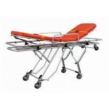 China aluminum alloy PP board medical patient transport stretchers for ambulance 195 × 55 × 85cm for sale