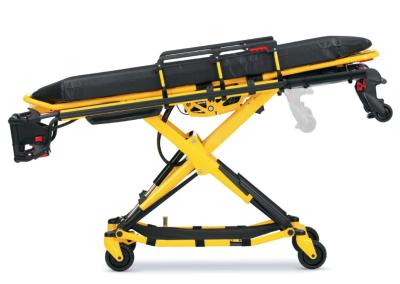 China EMS-D218 OEM 14 inches Medical Rescue Aluminum Alloy Stryker Stretchers for Ambulances for sale