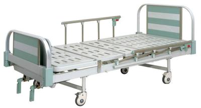 China Luxury Manual Hospital Beds For Disabled , 2 Function Medical ICU Bed for sale
