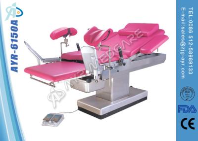 China Multifunction Moving Electrical Delivery Bed For Obstetric Operation for sale