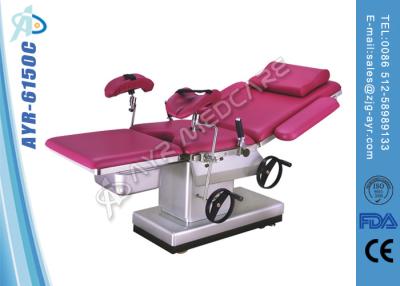 China Semi - Electric Medical Obetertric Delivery Bed , Gynecology Operation Table for sale