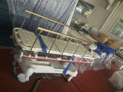 China Deluxe Multifunctional Patient Transfer Trolley With PP Side Rails for sale