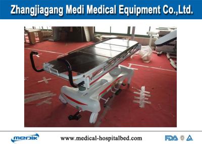 China Hydraulic Patient Transfer Trolley With Radio Translucent Platform For X-ray Examination for sale