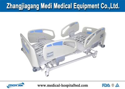 China Lateral Tilting Multifunction Electric Hospital Bed With Tactile Membrane Control for sale