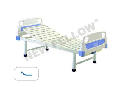 China Powder coated Steel Manual Single Crank medical supplies hospital beds CE / FDA for sale