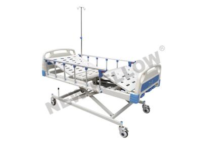 China 3 Functions Medical Hospital Beds , elderly nursing bed with footboard / headboard for sale