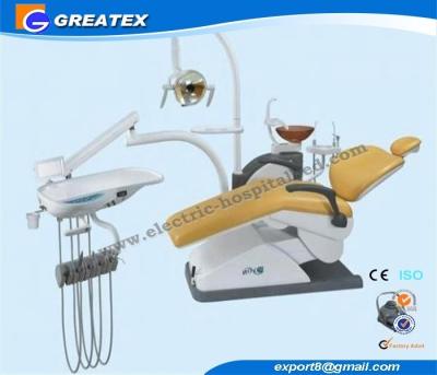 China Comfortable Dental Chair Unit with Seamless PU seat , dental clinic equipment for sale