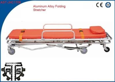 China Wounded Rescue Folding Ambulance Stretcher , Patient Transport Stretcher for sale