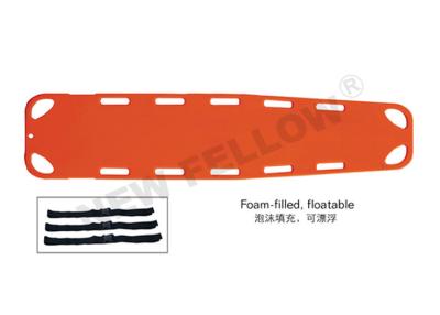 China Foam - Filled Floatable Spine Board Stretcher , Wilderness Patient Transport Stretcher for sale