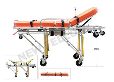 China Detached Wheeled Patient Transport Stretcher Stainless Steel Stretchers for sale