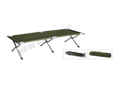 China Oxford Leather Military Emergency Folding Stretcher , Double Folded Camping Bed for sale