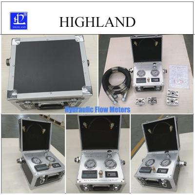 China High Performance Hydraulic Flow Meter For Precise Pressure Control Data Display HIGHLAND for sale