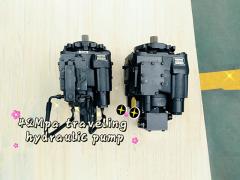 How to change a hydraulic pump on underground truck?