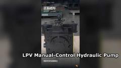 LPV Manual-Control Hydraulic Pump for Combine Harvester Travel Drive