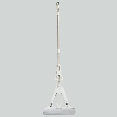 China Super Absorbent Floor Cleaning Pva Roller Sponge Mop Double Row Roller PVA Mop for sale
