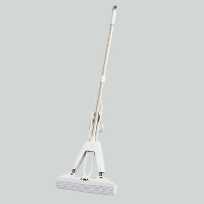 China Super Absorbent Floor Cleaning Pva Roller Sponge Mop Double Row Roller PVA Mop for sale
