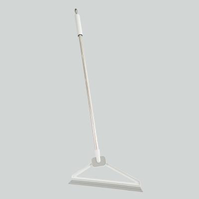 China New Long Handle Floor Squeegee Broom Magic Broom Bathroom Floor Scraper 94*34CM for sale