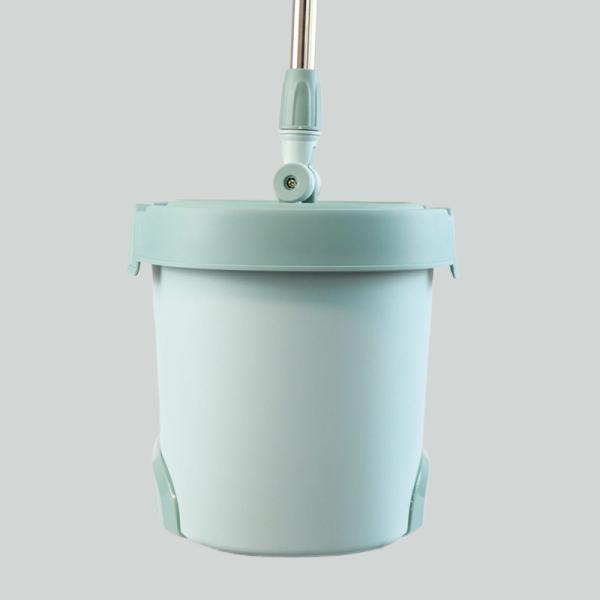 Quality 360 Spin Floor Cleaning Mop Round Head Swivel Handle DJY 8010 Mop Bucket Set for sale