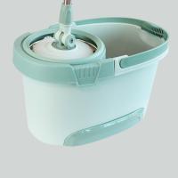 Quality Dual Drive Rotary Microfiber DJY 8010 Household Mop Bucket Telescopic Handle for sale