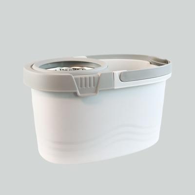 China Microfibre Rotating Mop And Bucket For Home 360 Spin Mop Bucket Set XGDD 8012 for sale