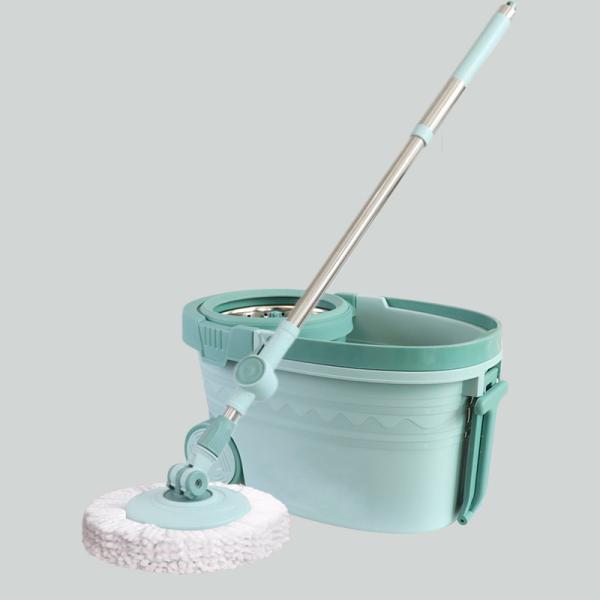 Quality Indoor Floor Cleaning Spin Mops And Buckets With Retractable Handle 1.1M 360 Mop for sale