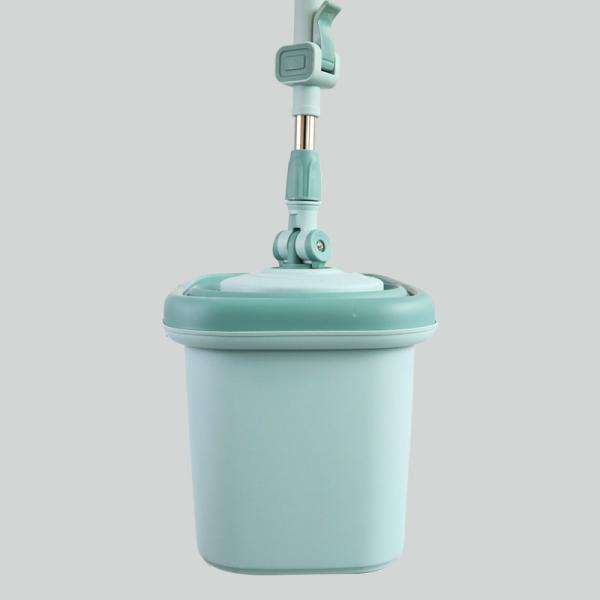 Quality 360 Rotating Stainless Steel Magic Spin Mop And Bucket Set 1.1M For Home for sale