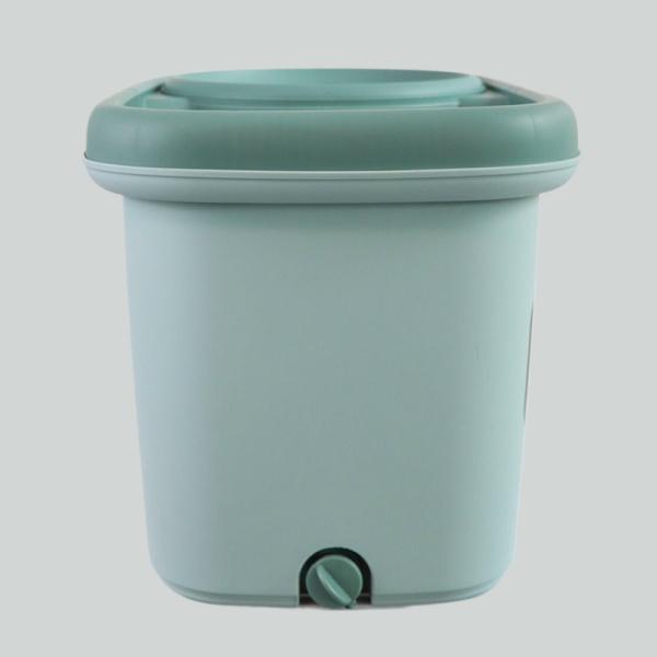 Quality 360 Rotating Stainless Steel Magic Spin Mop And Bucket Set 1.1M For Home for sale