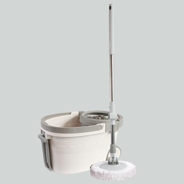 Quality Barrel Automatically Rotates Easy Wring Spin Mop And Bucket 360 Rotating For for sale